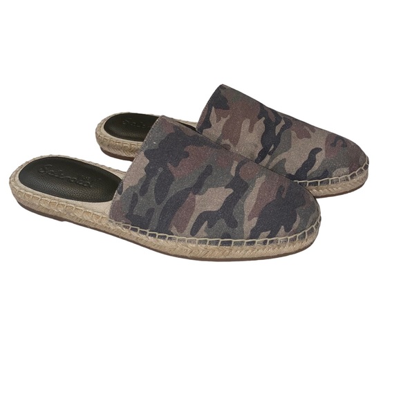 Splendid | Shoes | Splendid Camo Espadrille Mules Slides | Poshmark